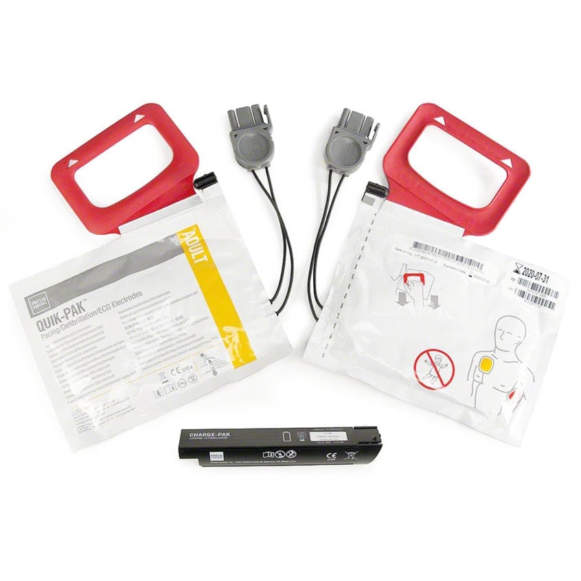 Physio-Control CHARGE-PAK Kit with Electrodes | AED Accessories