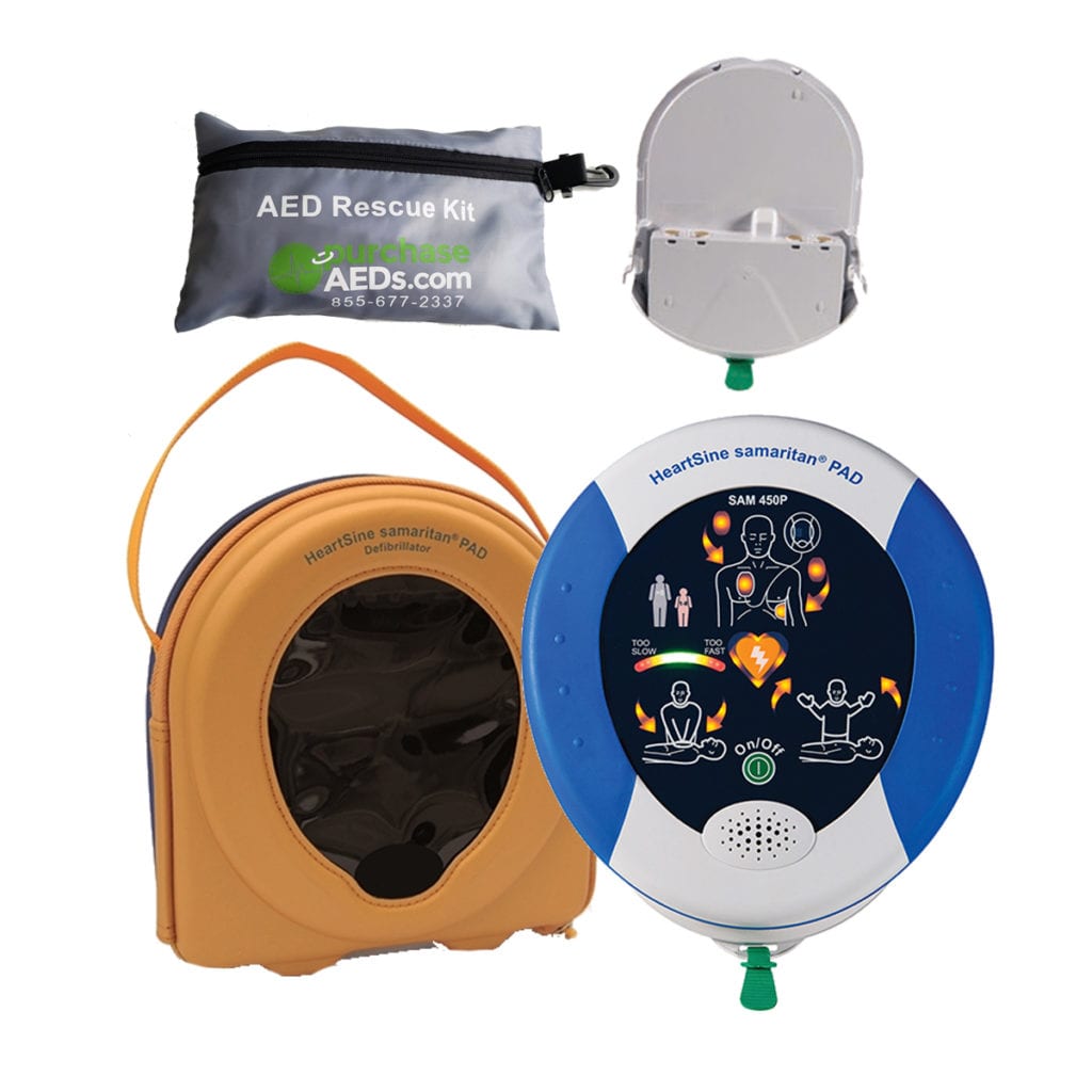 HeartSine Samaritan AEDs for Sale | AED Equipment & Accessories